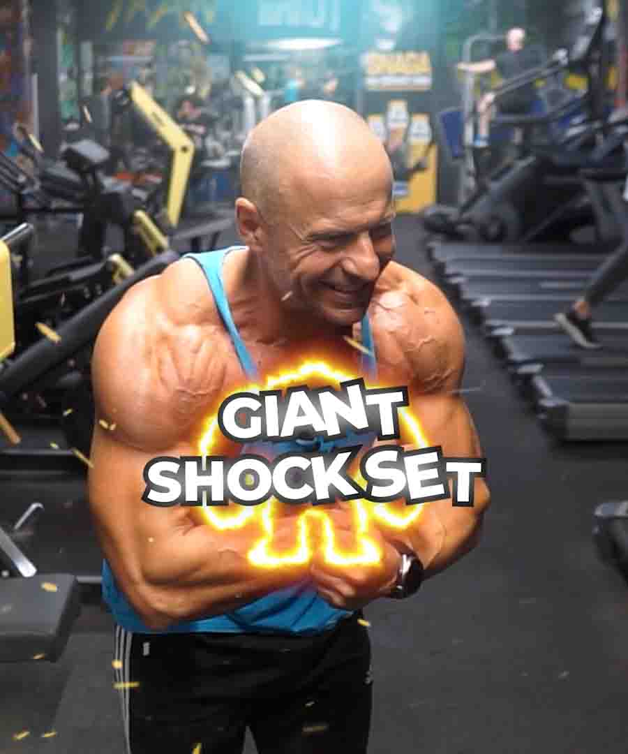 Giant chest shock set | GymZilla Tribe Exercises
