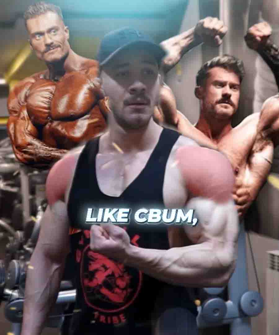 CBUM-like high reps superset | GymZilla Tribe Exercises
