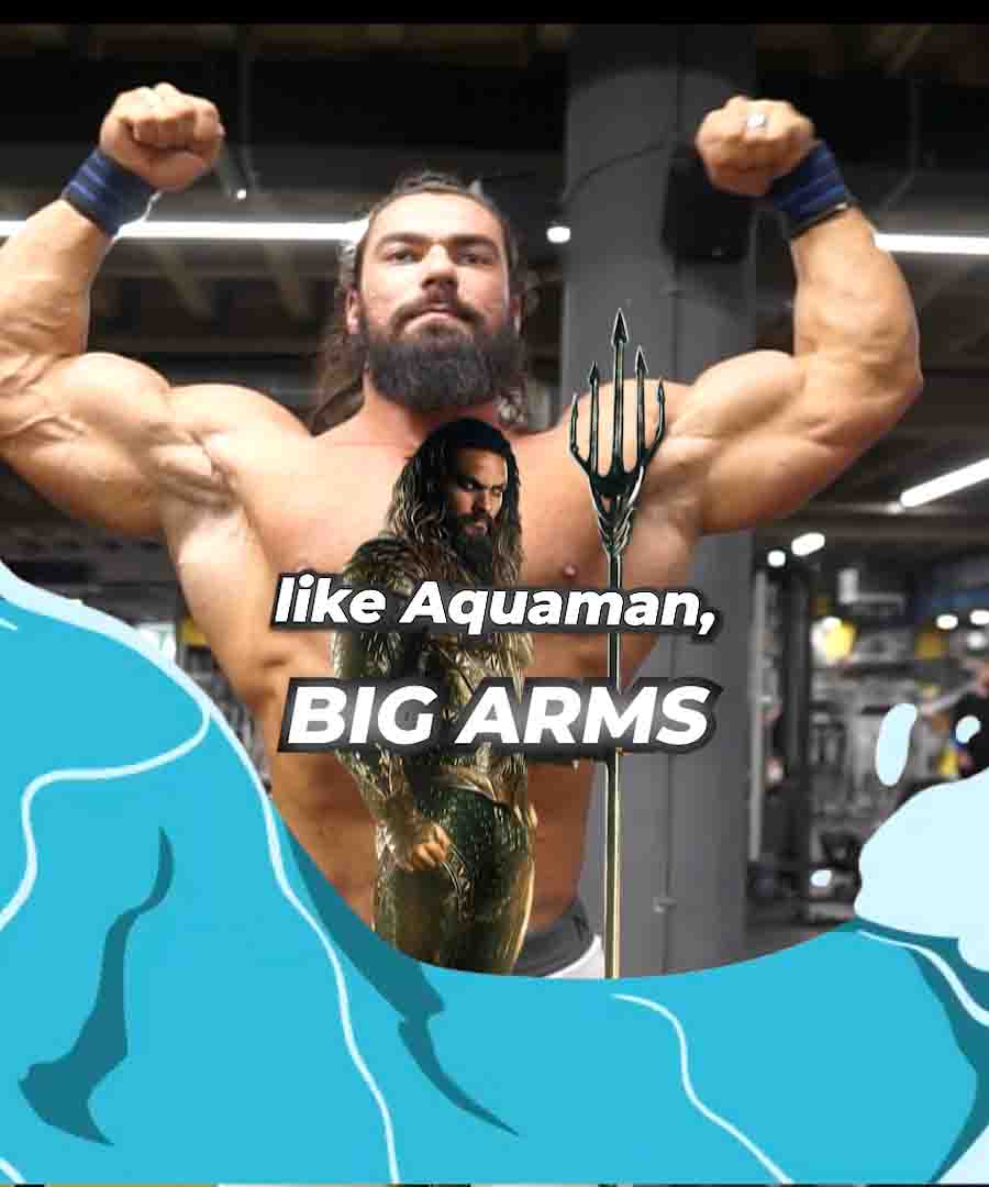 Build big arms like Jason Momoa | GymZilla Tribe Workouts