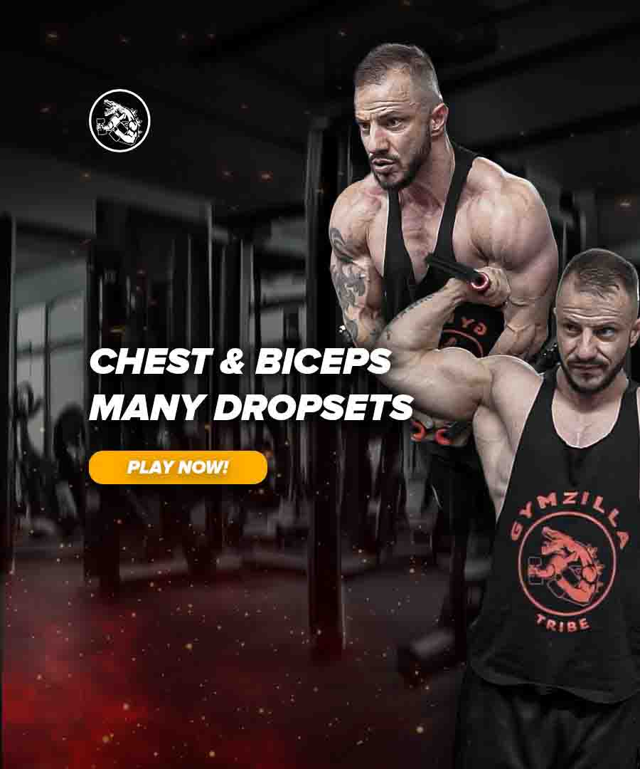 Chest and biceps ultra hypertrophy | GymZilla Tribe Workouts