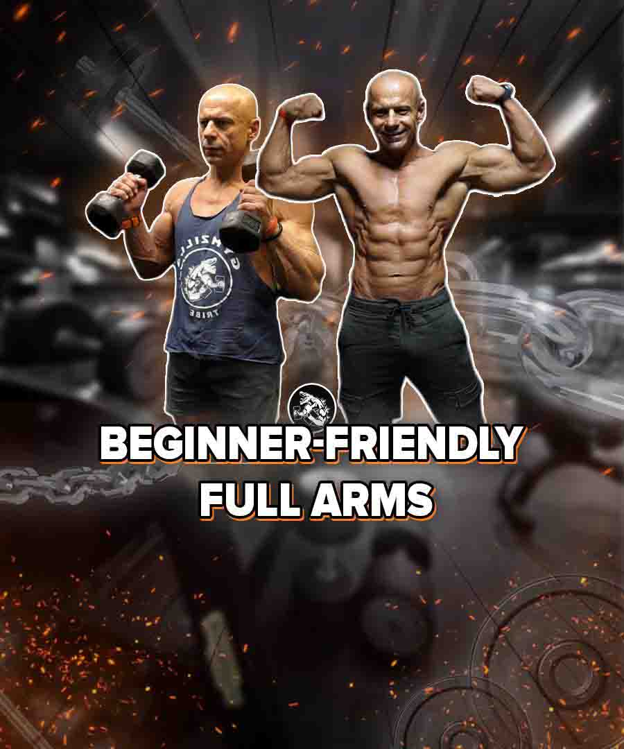 Beginner-friendly Full Arms Workout for Fast Growth | GymZilla Tribe ...